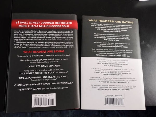 Jocko Willink Extreme ownership och The dichoto.. | Köp på Tradera ...