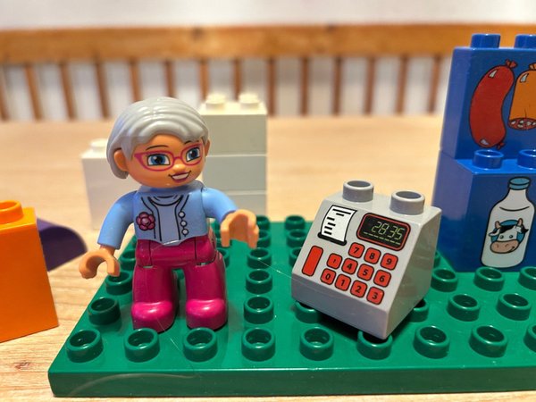 Lego Duplo Affär med Figurer | Köp på Tradera (713009882)