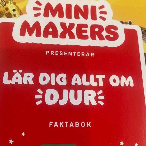 Se produkter som liknar Mini Maxers Faktaböcker - Trä.. på Tradera ...
