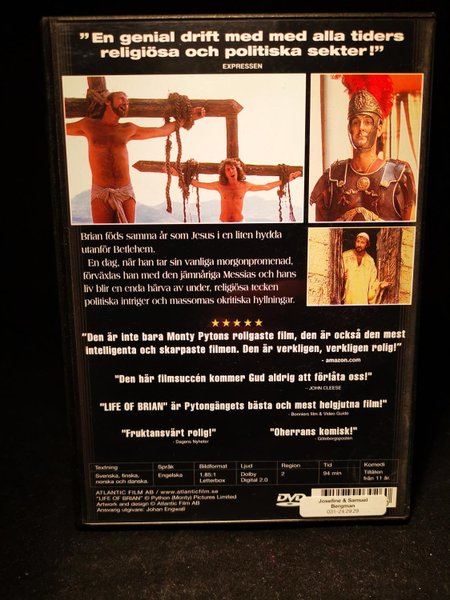 Life Of Brian (Monty Python (DVD) Terry Jones m.. | Köp på Tradera (714277653)