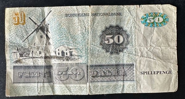 Se produkter som liknar 50 Daler sedel från Bornholme.. på Tradera ...
