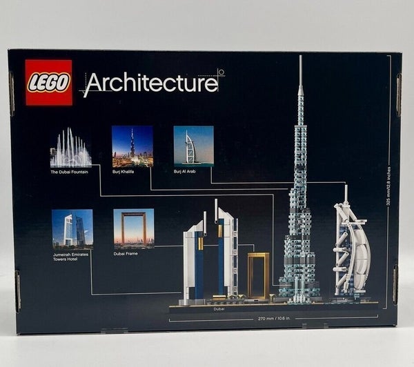 Ny Lego Architecture Dubai, Burj Khalifa, Burj .. | Köp på Tradera ...