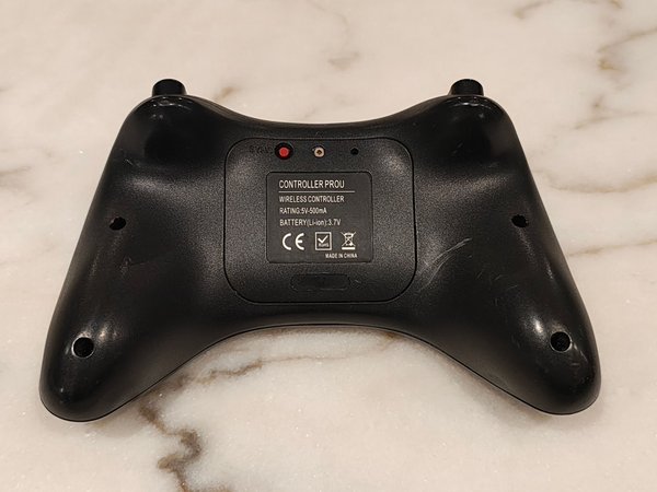 Svart Wii U Pro Controller .. | Köp från Arcade.Mixtape på Tradera ...