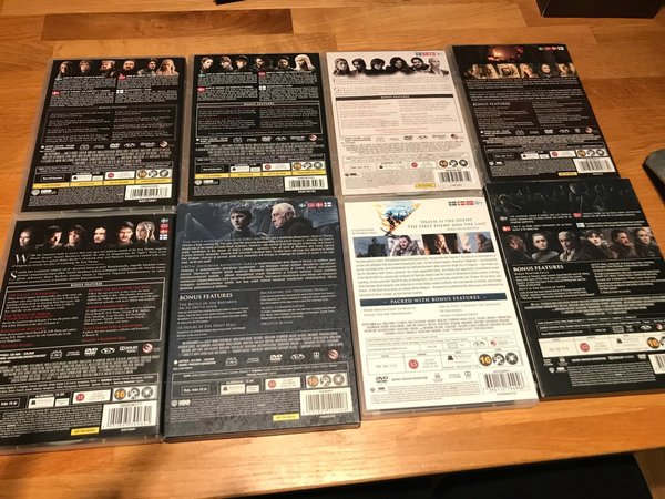 Game of Thrones - Komplett Serie DVD | Köp på Tradera (704451690)
