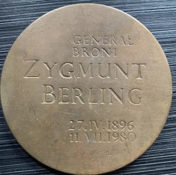 WW2 General Broni Zygmunt Berling Bronze Medal .. | Köp på Tradera ...