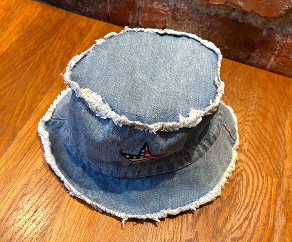 SNYGG BLÅ MÖSSA HATT JEANS STL 53 FISKARHATT FI.. | Köp på Tradera ...