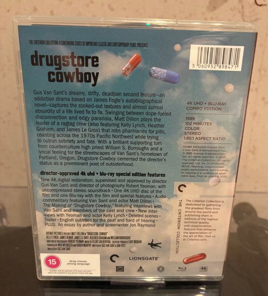 Drugstore Cowboy - Criterion Collection - 4K UH.. | Köp på Tradera ...