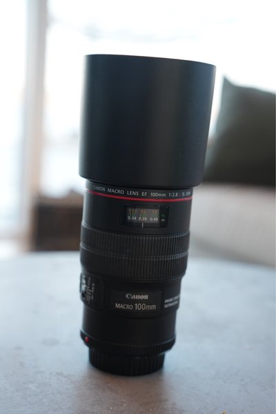 Canon Macro Lens EF 100mm 1:2.8 L IS USM | Köp på Tradera (726989237)