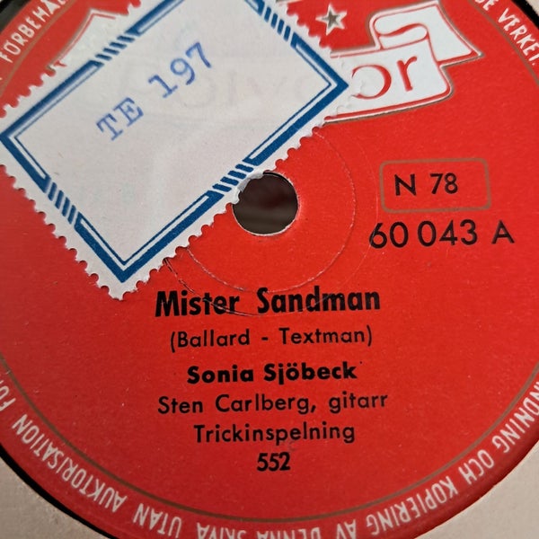 Sonia Sjöbeck Sten Carlberg - Polydor 60043 | Köp på Tradera (736530586)