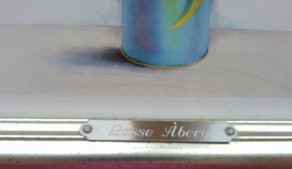 Se produkter som liknar Fin tavla reproduktion Lasse .. på Tradera ...