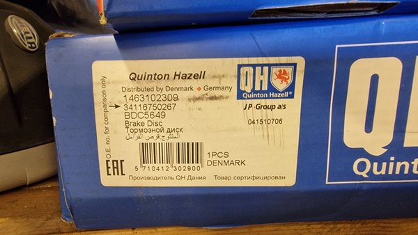 Se produkter som liknar BMW två st Broms skivor fram .. på Tradera ...