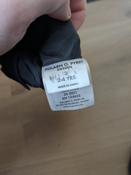 Polarn O. Pyret skalvantar, storlek 2-4 YRS | Köp på Tradera (699758659)