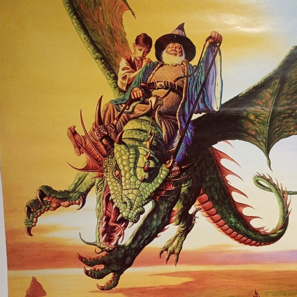 Se produkter som liknar Fantastisk poster – Trollkarl.. på Tradera ...
