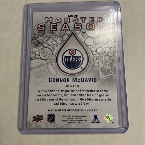 Connor McDavid Upper Deck Monster Season | Köp på Tradera (736341714)