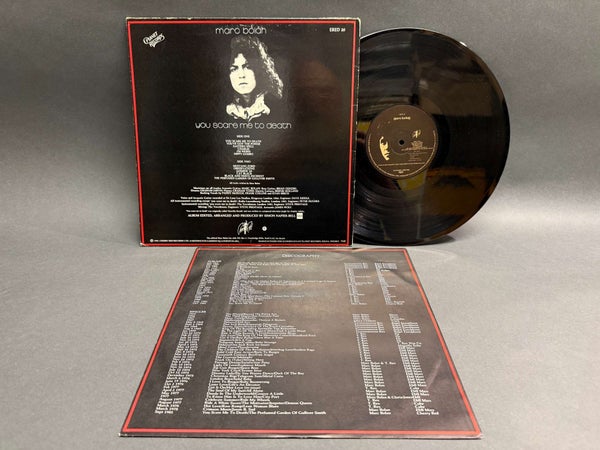 Marc Bolan - You Scare Me To Death Swe Orig-81 .. | Köp på Tradera ...