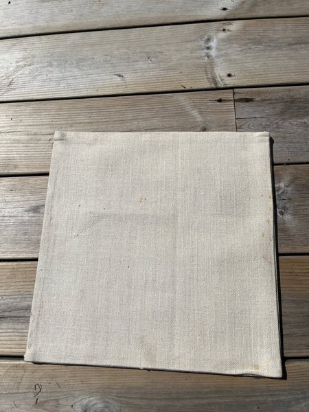 Retro Spegel Broderad Ram 30x30cm | Köp på Tradera (735087973)
