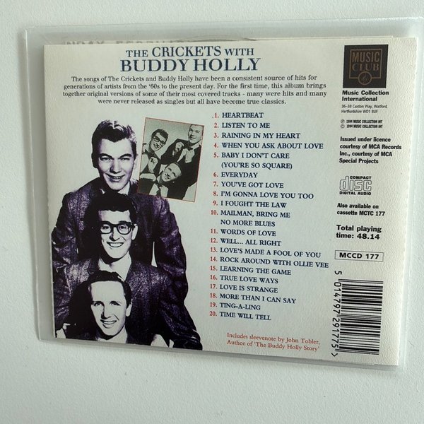 The Crickets With Buddy Holly - Cover To Cover .. | Köp på Tradera ...