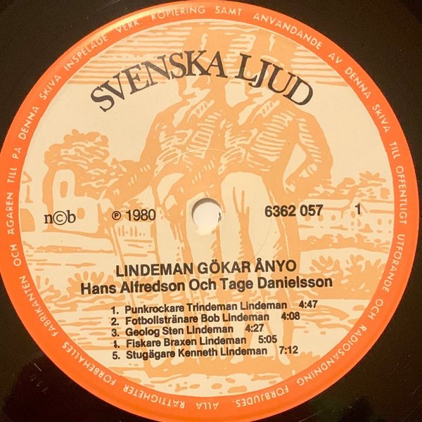 LP ”Lindeman gökar ånyo!” Hans Alfredson & Tage.. | Köp på Tradera ...