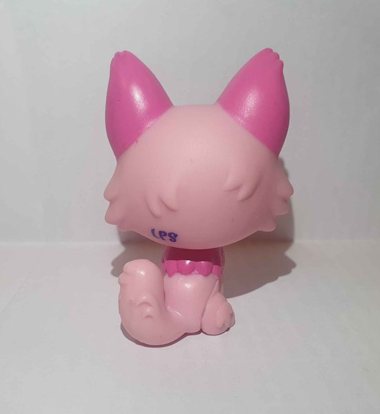 Littlest Pet Shop - Rosa Katt (Cat Wolf) LPS | Köp på Tradera (673785450)