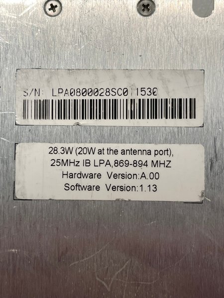 Power Amplifier 20W 869-894MHz - 25MHz IB LPA -.. | Köp på Tradera ...