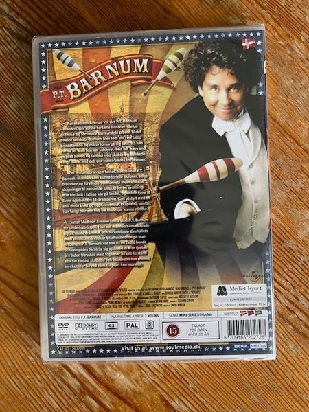 P.T. Barnum - Miniserie på DVD med Beau Bridges.. | Köp på Tradera ...