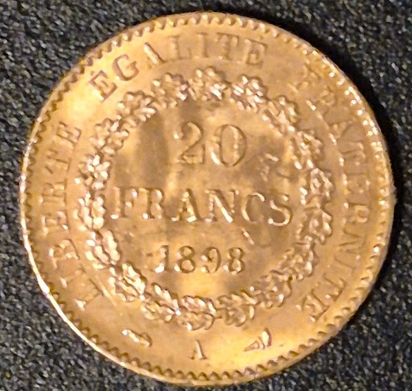 Fransk Guld "Angel", 5.806 gram | Köp på Tradera (709861436)