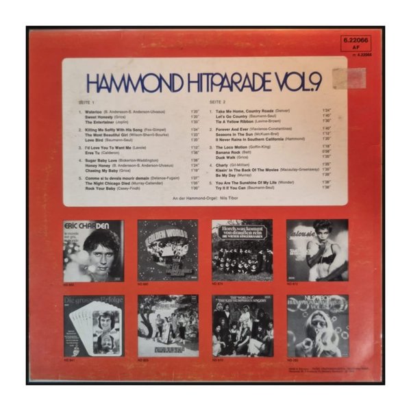 Nils Tibor: Hammond Hitparade V9 | Köp på Tradera (733602467)