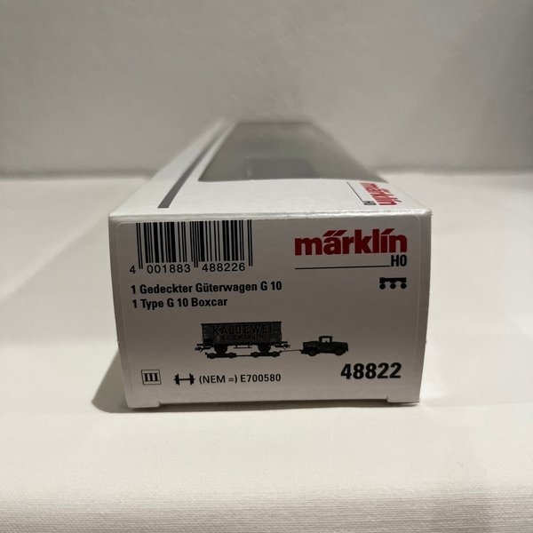 Märklin H0 | Vagn med bil | Art.nr: 48822 | Köp på Tradera (733146124)