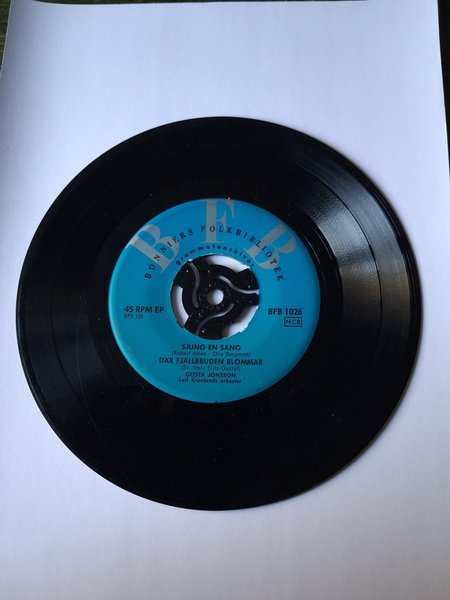 Gösta Jonsson - Där fjällbruden blommar - Signe.. | Köp på Tradera ...