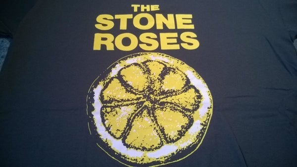 T-Shirt. Svart. The Stone Roses. Large | Köp på Tradera (737042024)