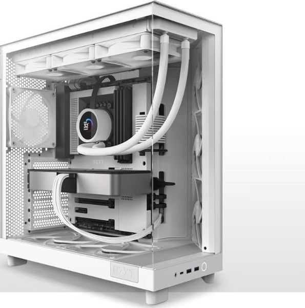 NZXT H6 Flow Compact Dual-Chamber Mid-Tower Air.. | Köp på Tradera ...