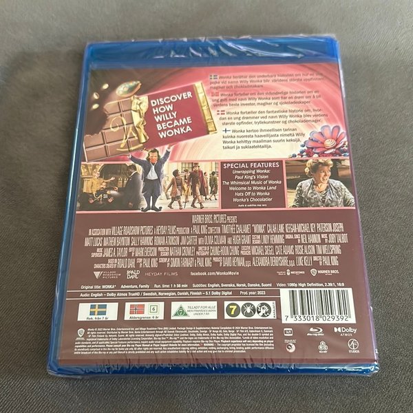 Wonka - Blu-ray Inplastad! | Köp på Tradera (709340425)
