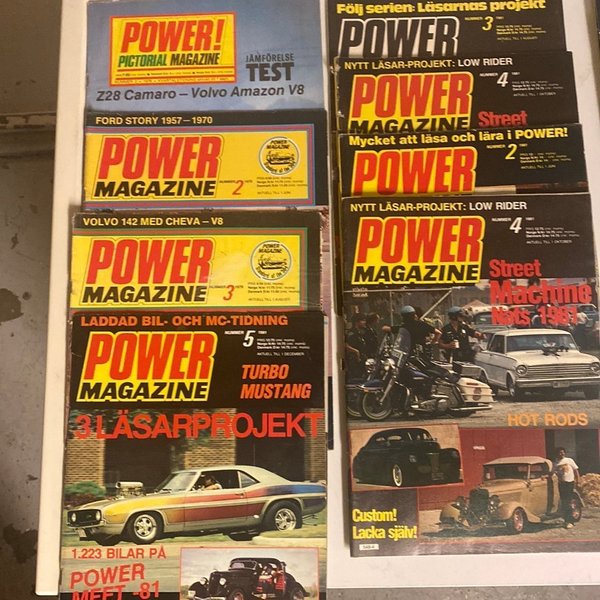 Start & Speed, Power Magazine, Colorod Motor Bi.. | Köp på Tradera ...