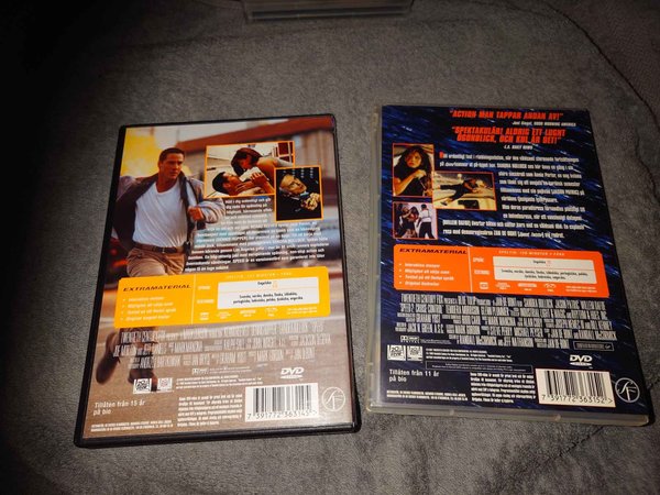 Speed 1+2 (Keanu Reeves, Sandra B.. | Köp från Peper073 på Tradera ...