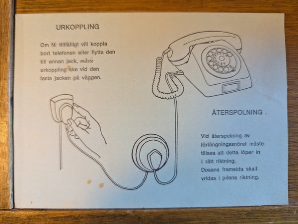 Se produkter som liknar Infokort från Televerket "För.. på Tradera ...