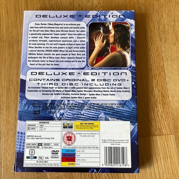 Spider-Man (2002) - 2-Disc Deluxe Edition DVD | Köp på Tradera (714141763)