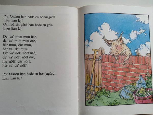 PER OLSSON HAN HADE EN BONNAGÅRD - EN BILDERBOK.. | Köp på Tradera (681913840)