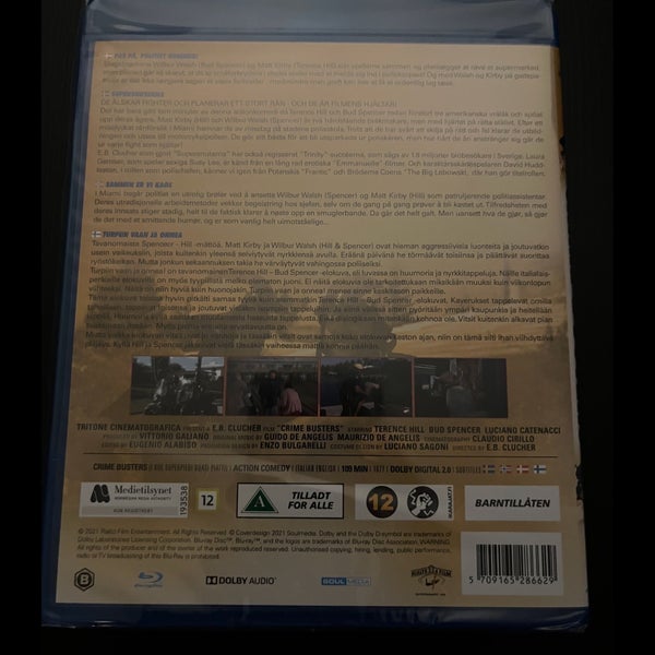 Crime Busters - Blu-ray - Inplastad Terence Hil.. | Köp på Tradera ...