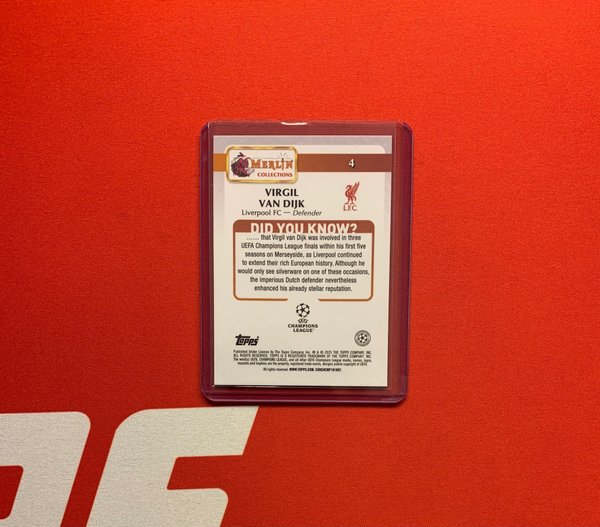 Virgil van Dijk - Mini Diamon.. | Köp från NordicBreaks på Tradera ...