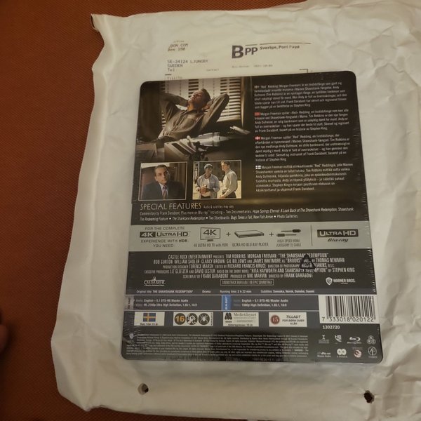 Nyckeln till frihet - The Shawshank Redemption .. | Köp på Tradera ...