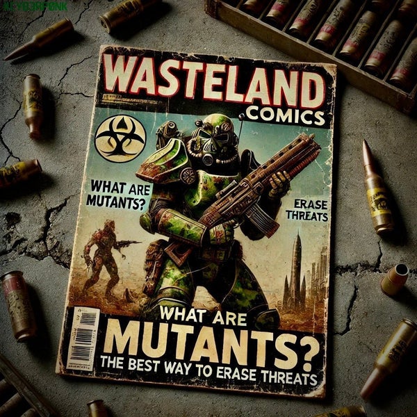 Fallout - Wasteland Comics - What Are Mutants? .. | Köp på Tradera ...