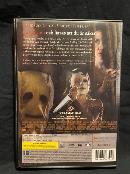 The Strangers - DVD - Liv Tyler | Köp på Tradera (708864891)