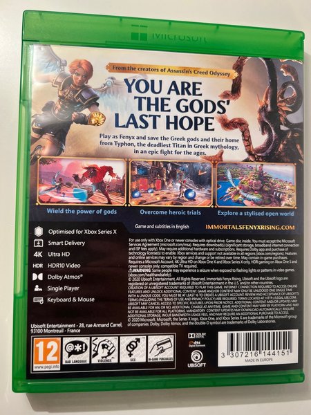Immortals Fenyx Rising Xbox Series X/Xbox One | Köp på Tradera (704655628)