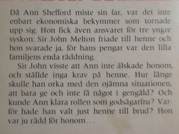 Inte av kärlek - Barbara Cartland | Köp på Tradera (734292919)