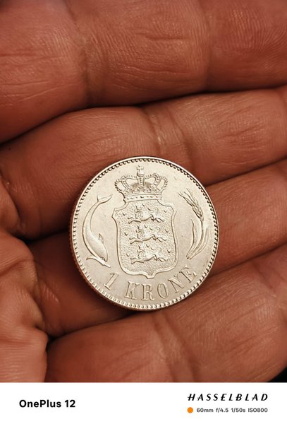 Dansk 1 Krone 1915, Kung Christian X(1912-1947).. | Köp på Tradera ...