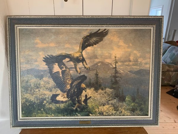 Tryckt tavla, Thure Wallner | Köp på Tradera (569296962)