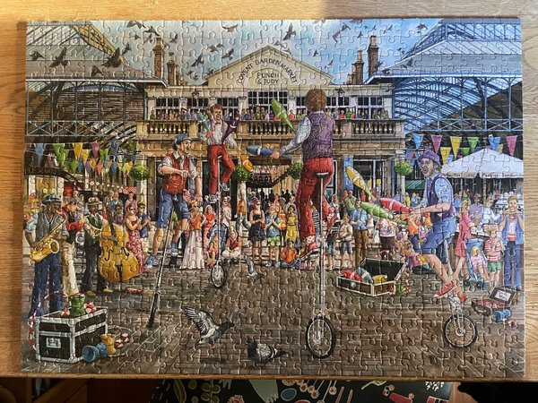 Pussel Falcon de luxe Covent Garden 500 bitar | Köp på Tradera (734428327)