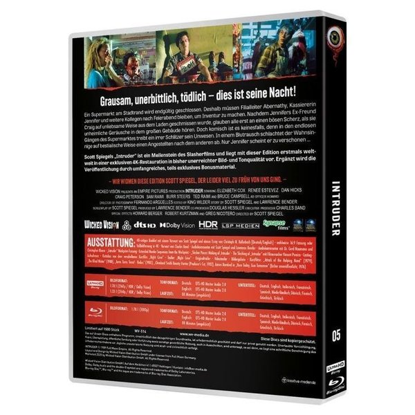 Intruder (1989 Lmtd 4K UHD E.. | Köp från dvdlimited-se på Tradera ...