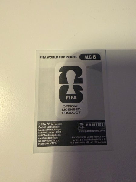 Panini FIFA World Cup 2026 sticker ALG 6 | Köp på Tradera (737090039)