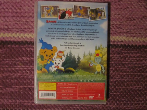 Bamse och Tjuvstaden - DVD Film | Köp på Tradera (733891514)